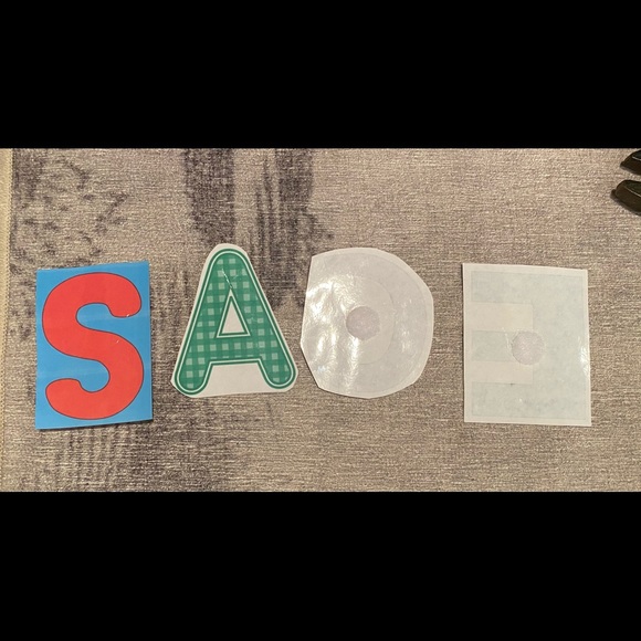 Toys | Custom Velcro Name Board | Poshmark